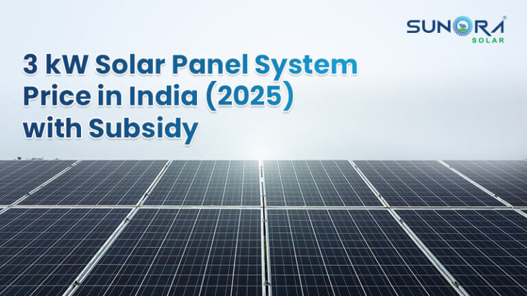3KW Solar Panel Price in India (2025) with Subsidy